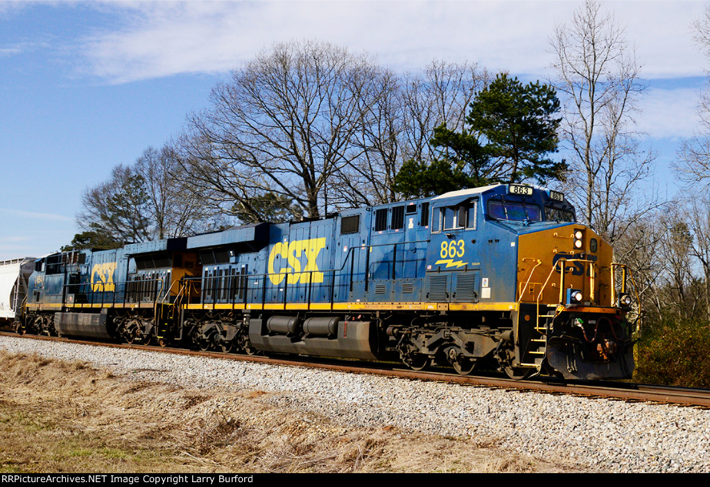 CSX 863 & 654
